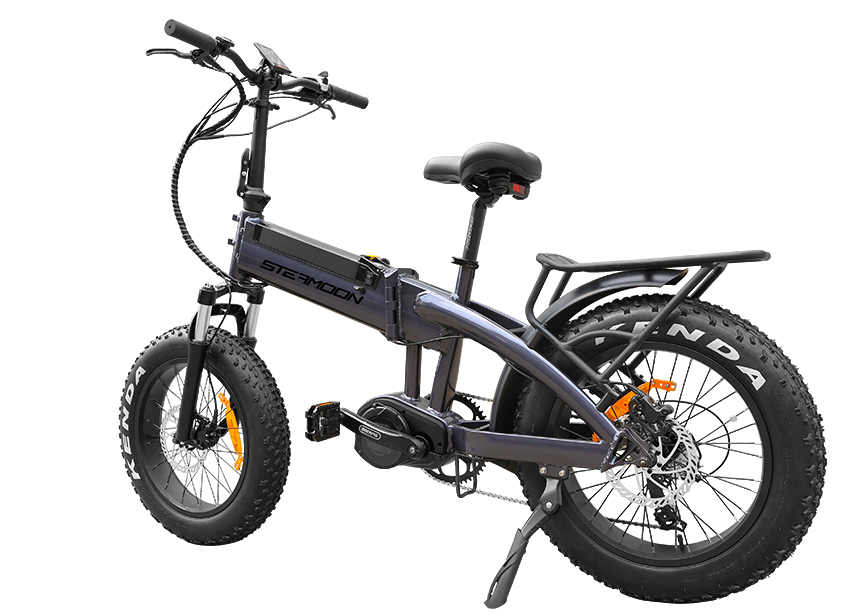 1000w mid drive fat tire folding ebike manufacturer - STEAMOON